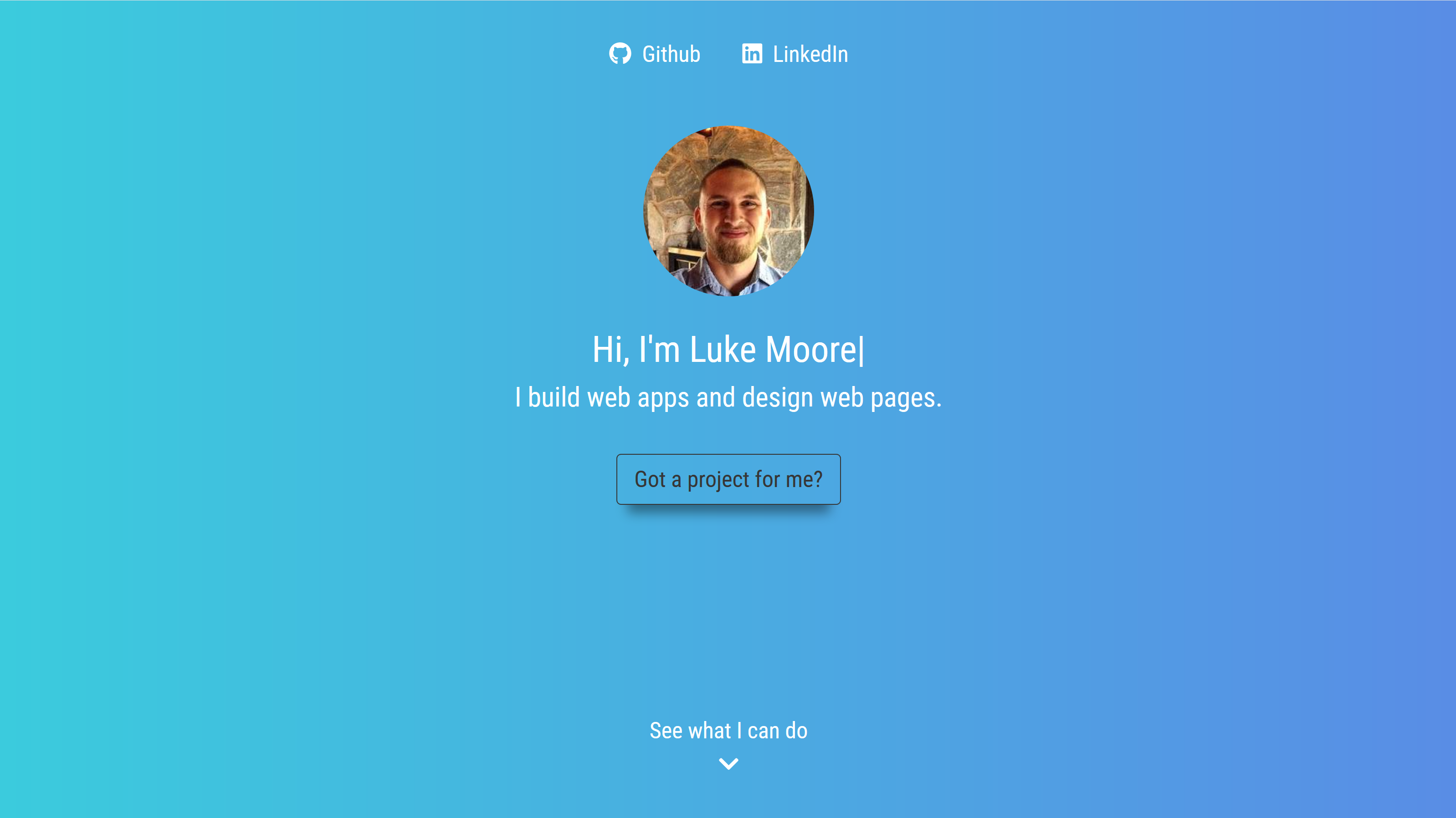 Luke Moore | Web Developer and Designer